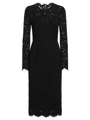 Dolce & Gabbana Dolce & Gabbana Long Brocade Corsetry Dress Black