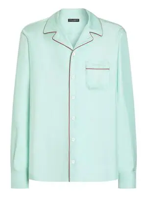 Dolce & Gabbana Camicia - Man Shirts 39 Azure