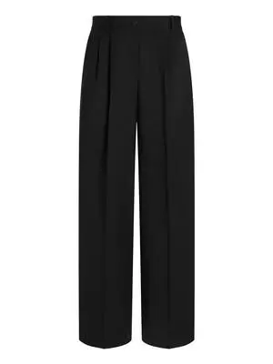 Dolce & Gabbana Dolce & Gabbana Wool Trousers Black