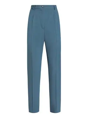 Dolce & Gabbana Wool Trousers - Blue