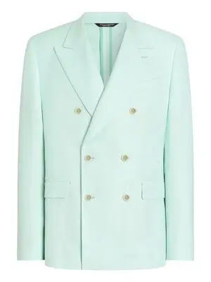 Dolce & Gabbana Giacca Suits And Blazers - Azure