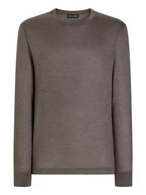 Dolce & Gabbana T-shirt M/lunga Giro T-shirts And Polos - Multicolor