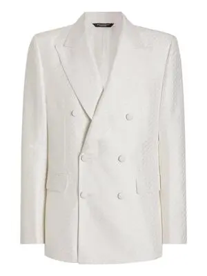 Dolce & Gabbana Double-breasted Sicilia Light Jacket - White