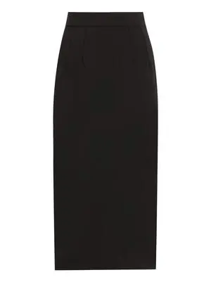 Dolce & Gabbana Technical Cady Calf-length Pencil Skirt Skirts - Black