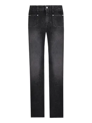 Dolce & Gabbana Flared Denim Jeans Denim And Jeans Multi-colored - Multicolor
