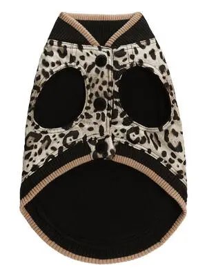 Dolce & Gabbana Leopard Dog Jacket - Print