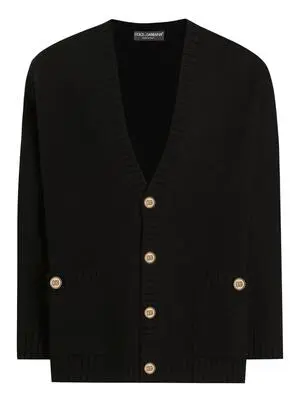 Dolce & Gabbana Wool Blend Cardigan - Multicolor