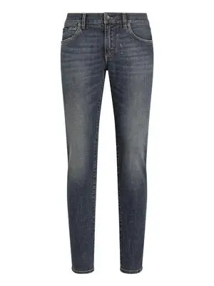 Dolce & Gabbana Five-pocket Skinny Jeans - Multicolor