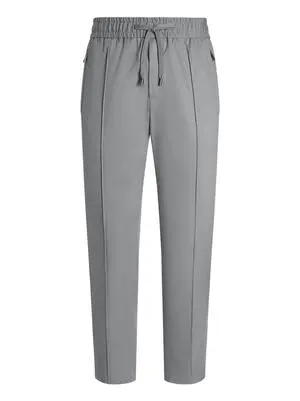 Dolce & Gabbana Cotton Gabardine Jogging Trousers - Grey