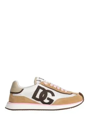 Dolce & Gabbana Mixed-material Dg Cushion Sneakers Sneakers - Multicolor