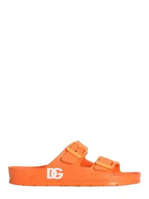 Dolce & Gabbana Dolce & Gabbana Double Strap Sandals Orange