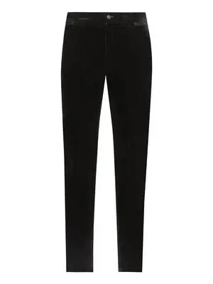 Dolce & Gabbana Classic Velvet Tuxedo Pants Pants And Shorts - Black