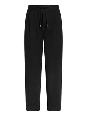 Dolce & Gabbana Jersey Jogging Trousers Pants And Shorts - Black