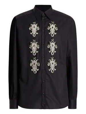 Dolce & Gabbana Striped Cotton Martini Shirt Shirts - Multicolor