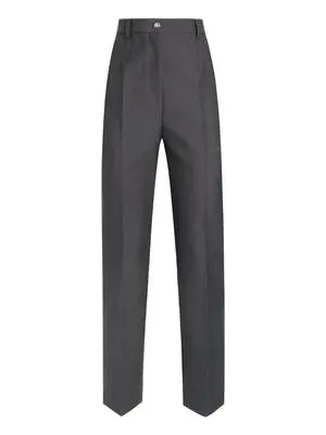 Dolce & Gabbana Tailored Woollen Trousers - Grey