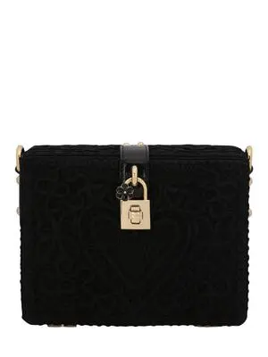 Dolce & Gabbana Dolce Box Bag With Cordonetto Detailing - Black