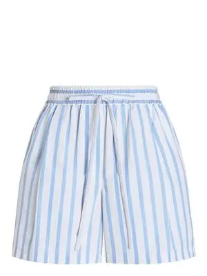 Dolce & Gabbana Striped Poplin Shorts Pants And Shorts - Multicolor