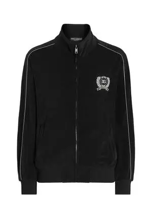 Dolce & Gabbana Cotton Terry Sweatshirt - Man Sweatshirts 54 Black
