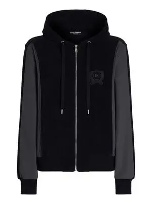 Dolce & Gabbana Cotton Terry Sweatshirt - Man Sweatshirts 54 Blue