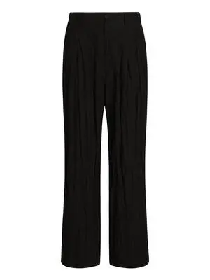 Dolce & Gabbana Cotton Trousers Pants And Shorts - Black
