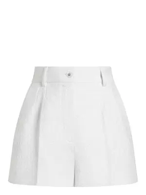 Dolce & Gabbana Dolce & Gabbana Brocade Trousers White