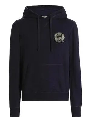 Dolce & Gabbana Cashmere Hoodie - Blue