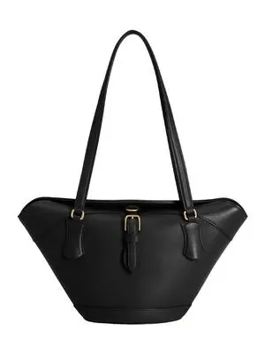 Dolce & Gabbana Capri Crow's Nest Tote Bags Leather - Black