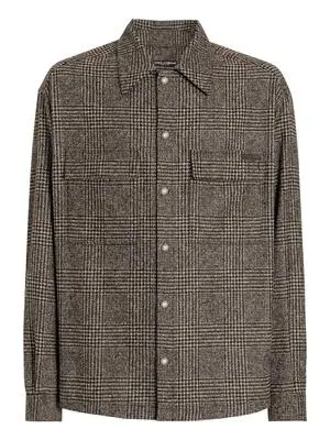 Dolce & Gabbana Glen Plaid Shirt Shirts Alpaca - Multicolor