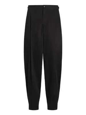 Dolce & Gabbana Tailored Cotton Trousers - Black