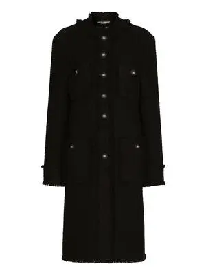 Dolce & Gabbana Cappotto Coats And Jackets - Black