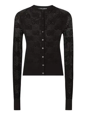 Dolce & Gabbana Cardigan C/bottoni Sweaters And Cardigans - Black