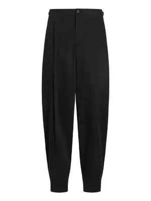 Dolce & Gabbana Tailored Cotton Trousers - Black