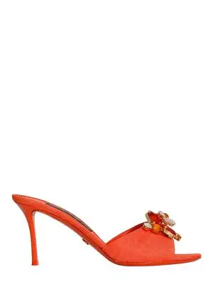 Dolce & Gabbana Embellished Mules - Multicolor