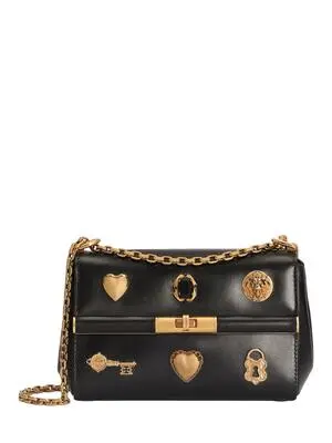 Dolce & Gabbana Marlene City Mini Bag In Palmated Calfskin Multi-colored - Multicolor