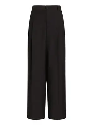 Dolce & Gabbana Dolce & Gabbana Wool Faille Trousers Blue