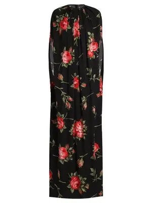 Dolce & Gabbana Rose Bouquet-print Tunic Dress Dresses - Multicolor