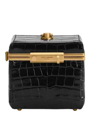 Dolce & Gabbana Eva Box Bag Handbags - Black