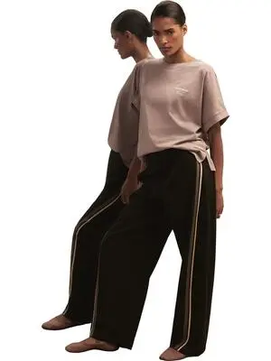 REISS Royal Ballet Stripe Trousers - Black