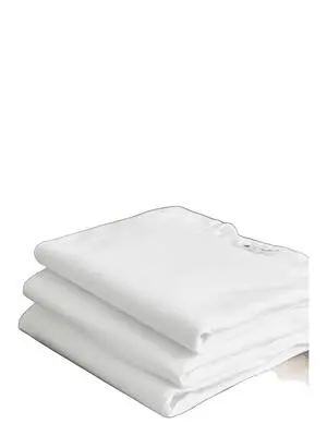 REISS Wheat Melange & Coco Brown Bless Pack Cotton Crew-neck Tailored-fit T-shirts-pack - White