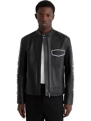 REISS X Mclaren F1 Team Las Vegas Biker Jacket - Black