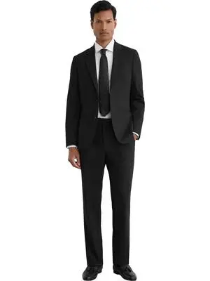 REISS Graduate Tailored-fit Suit Trousers - Black