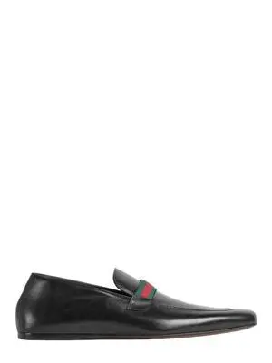 Gucci Jordaan Loafer With Horsebit Detail - Black