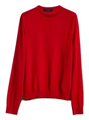 GUCCI Fine Wool Top With GG Crystal Embroidery