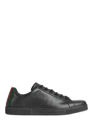 Gucci Gucci Ace Low-Top Trainers With Embroidered Bee Black