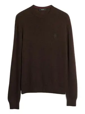 Gucci Silk Cotton Knit T-shirt With Intarsia - Brown