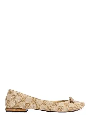 Gucci Horsebit Ballet Flat - Beige