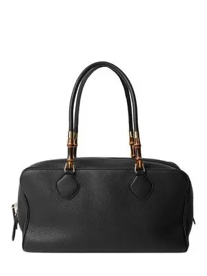 Gucci Ophidia Medium Top Handle Bag - Black