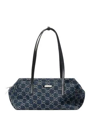 Gucci Ophidia Medium Top Handle Bag Blue