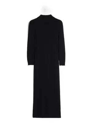 Gucci Gg Fine Cotton Jacquard Dress, Size - Black