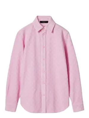Gucci Gucci Reversible Padded Shirt Jacket Pink